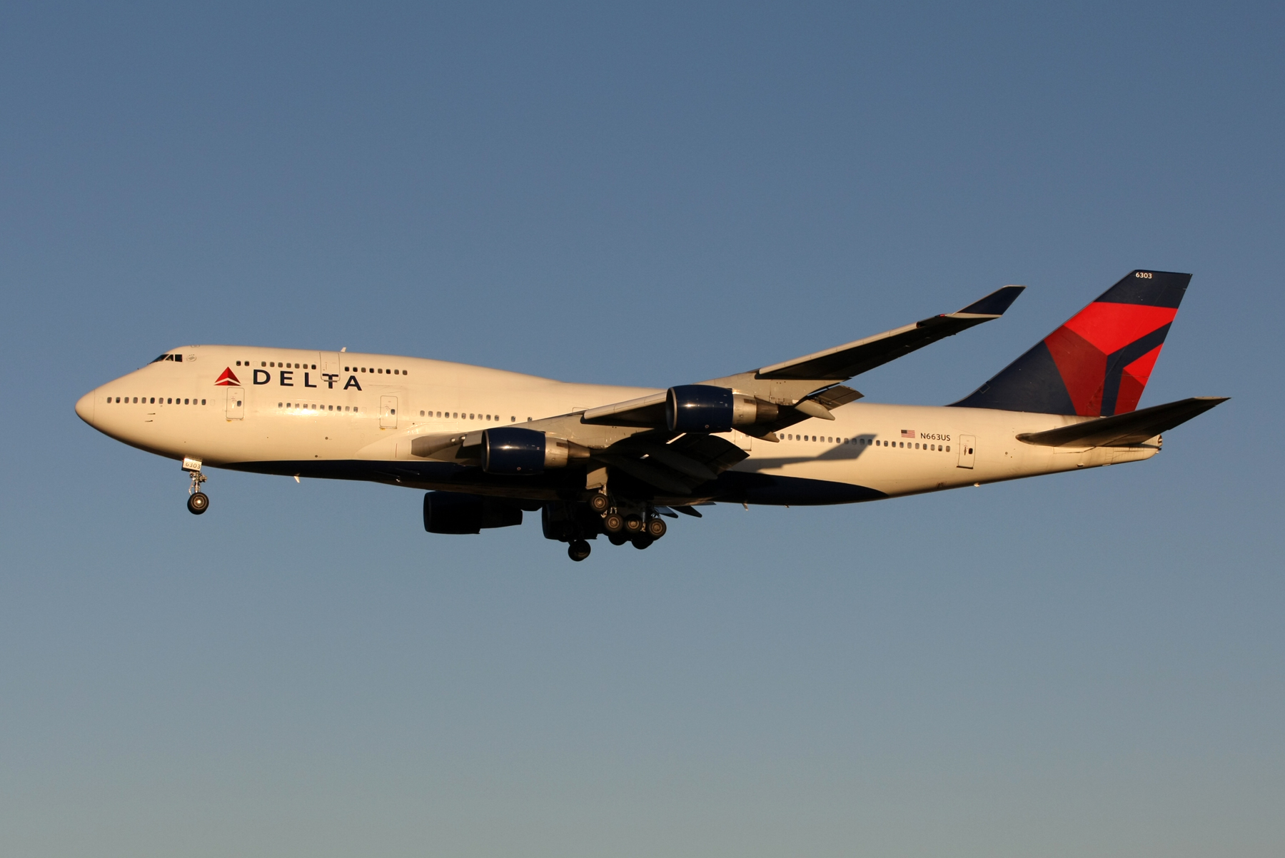 Delta Air Lines Boeing747-451